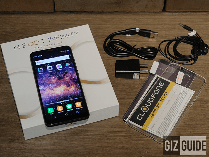 Raffle: Cloudfone Next Infinity with 18:9 screen!