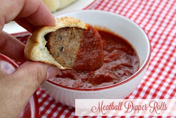 Italian Meatball Dipper Rolls — Mommy's Kitchen