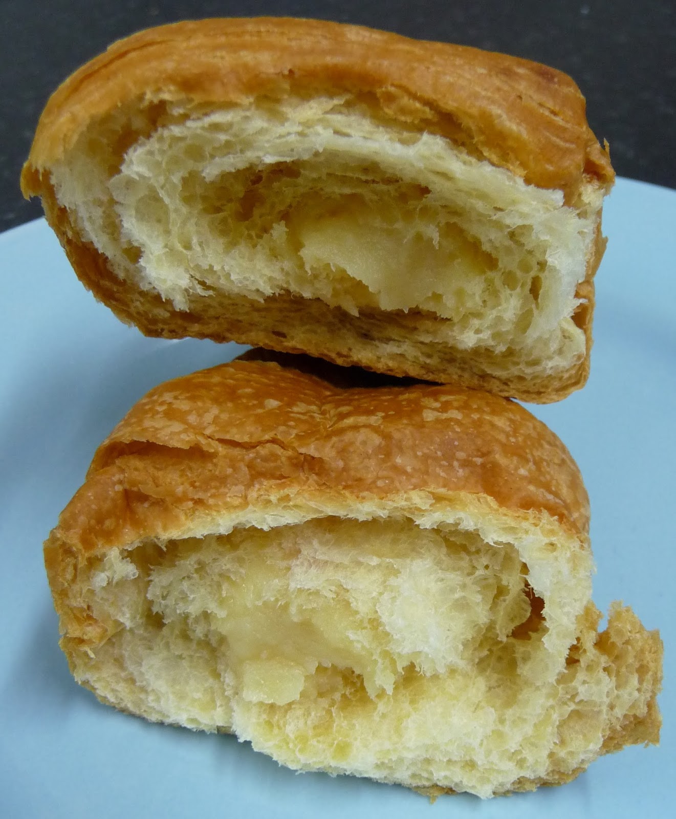 Something to look forward to: Elka Daily: Croissant (mille-feuille cream)