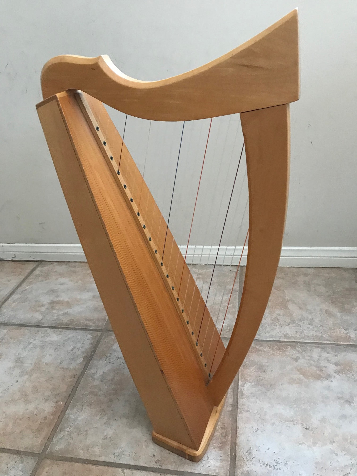 HARP IN LA HARP INFO #2: TRIPLETT ZEPHYR TRAVEL HARP (21) BY LIBERTY ...