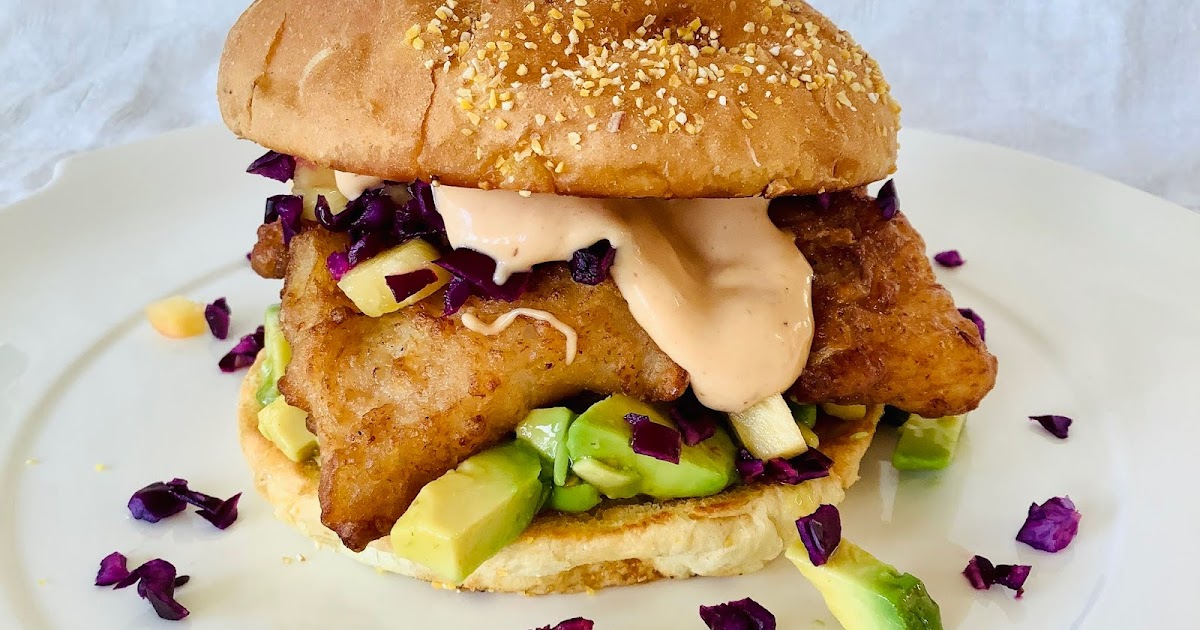 Torta de pescado – fried fish sandwich with chipotle mayo and coleslaw ...