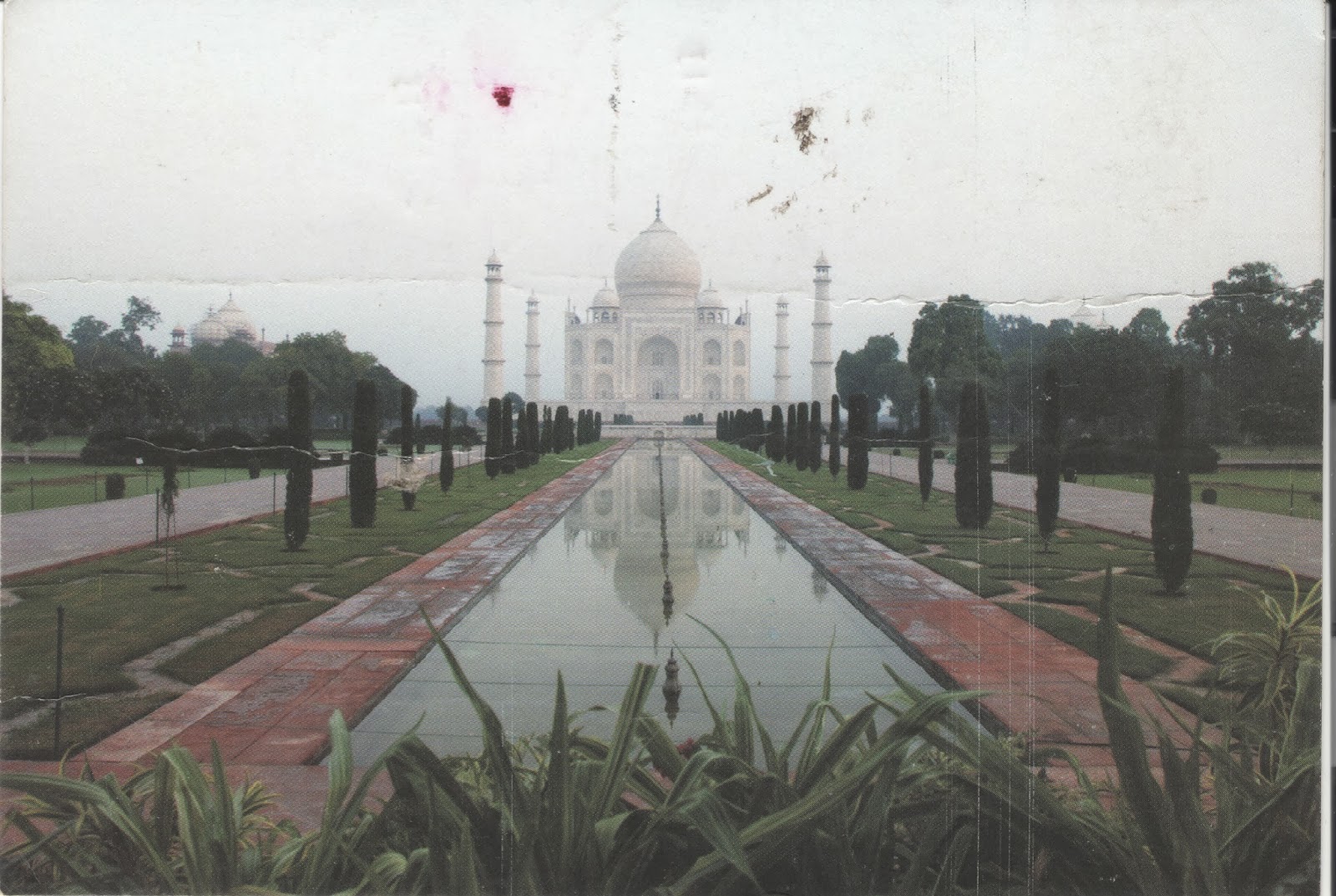My Postcards: India - Taj Mahal