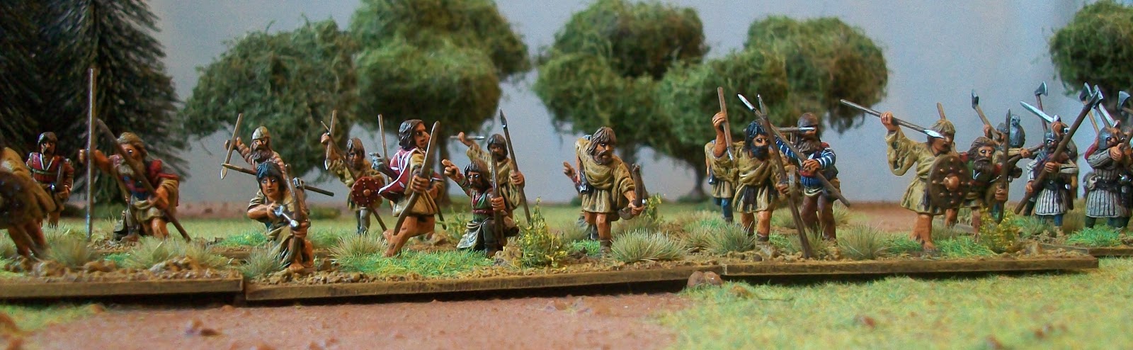 Camisado: "Of kerns and gallowglasses is supplied"