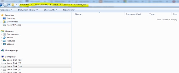 Microsoft Business Intelligence: Move the files to the archive folder ...