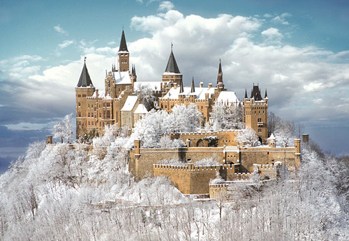 LadyDunkel: Snow Frosting, Castle Hohenzollern, Germany