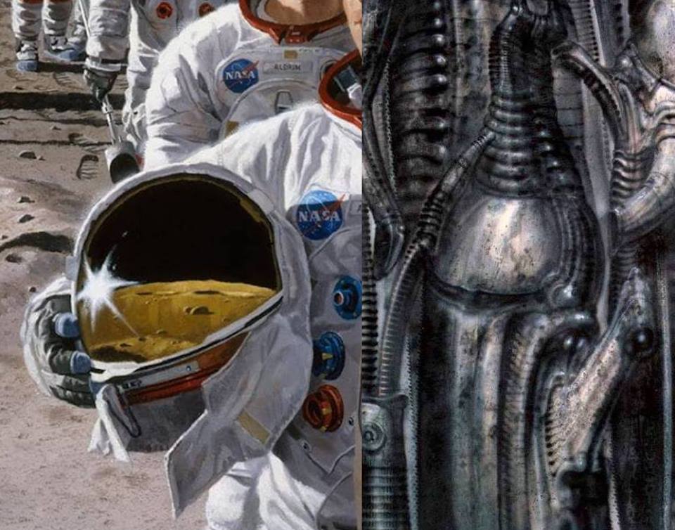 Alien Explorations: HR Giger's Alien Monster II references "Apollo ...