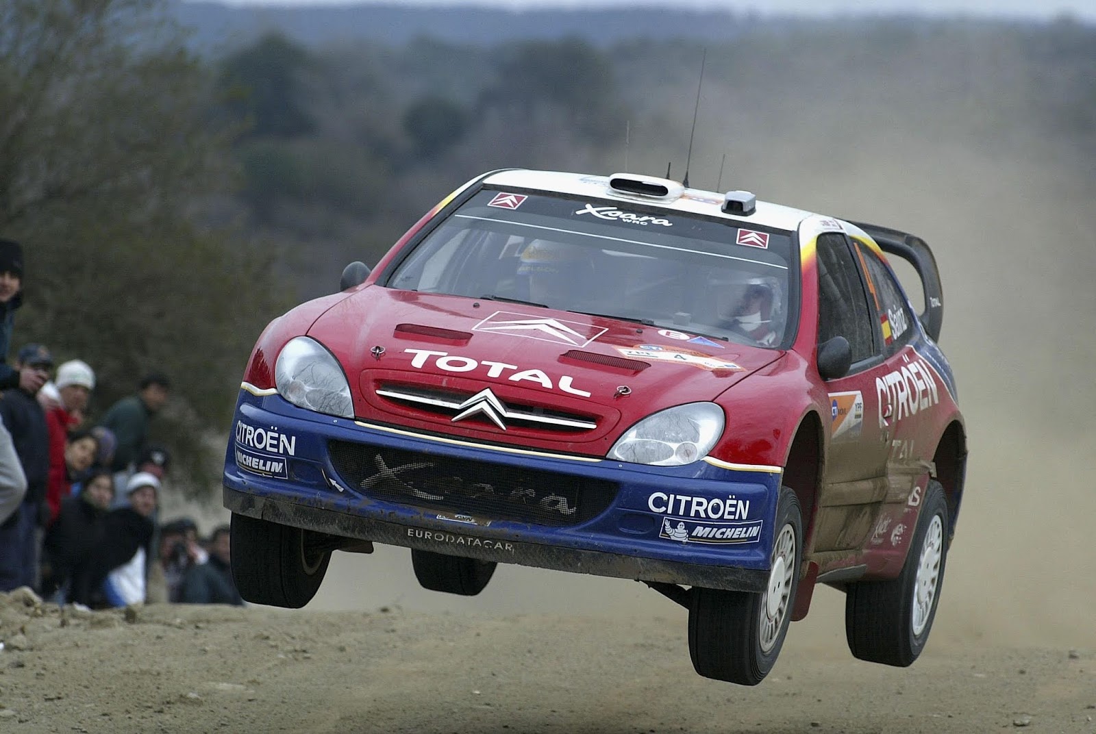 4 Carlos SAINZ - Marc MARTÍ Citroën Xsara WRC 24 Rally de Argentina 2004