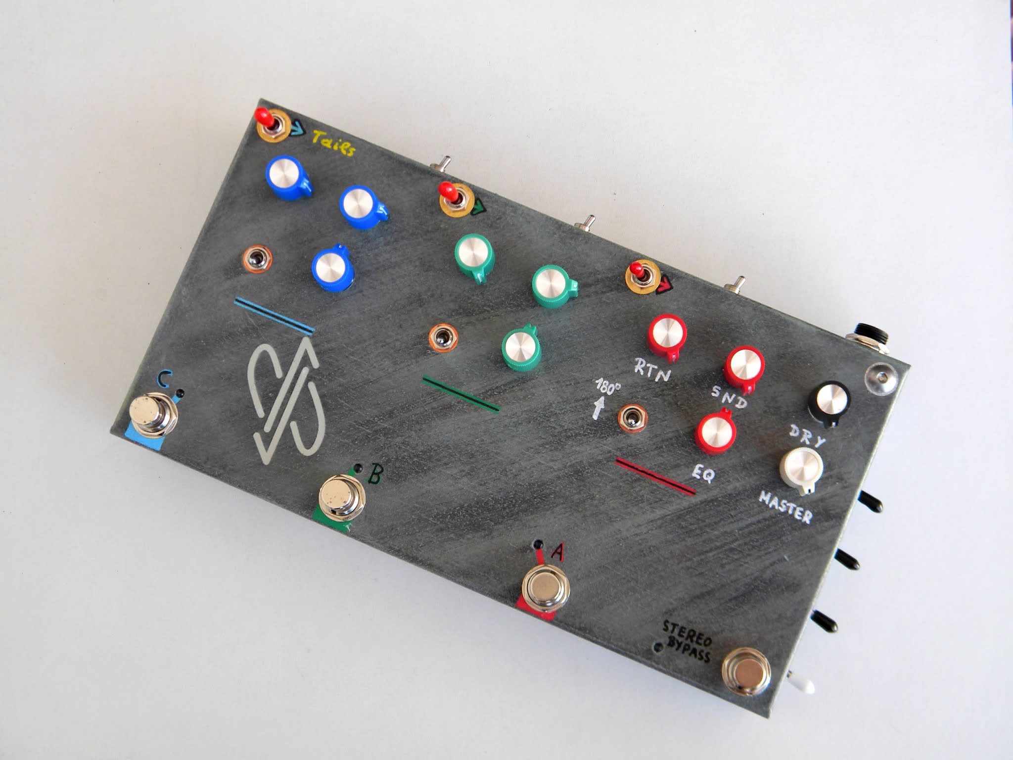 Triple Loop Parallel Stereo Blender - dpFX Pedals