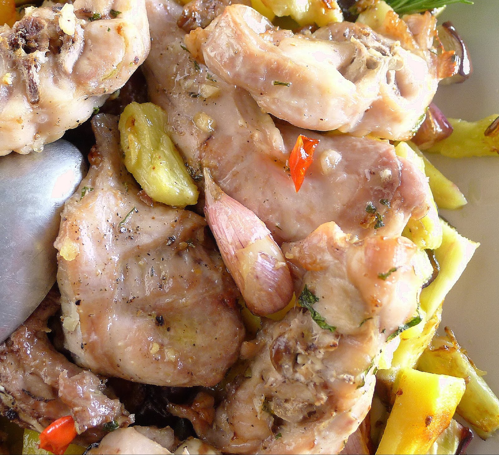 MY KITCHEN IN SPAIN: SHEET PAN " AL AJILLO"