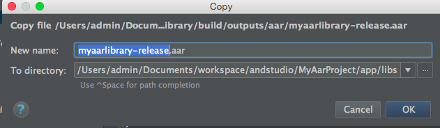 dominoc925: How to create and use an Android Archive (*.aar) using Android Studio