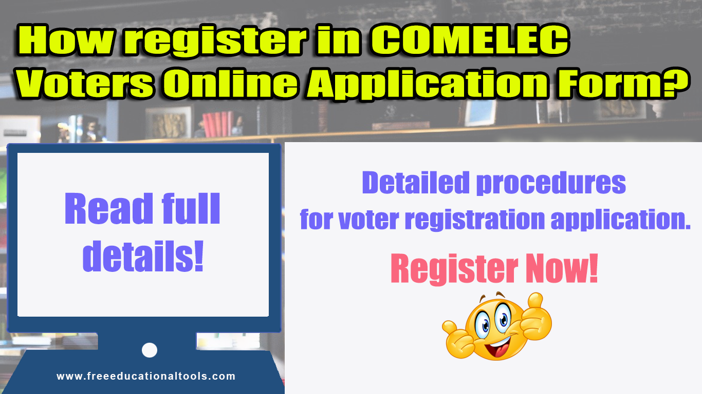 Detailed Steps on How to Register in COMELEC Voters Online Application
