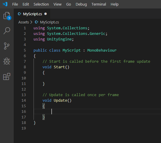 How to use visual studio code with unity - kopychannel