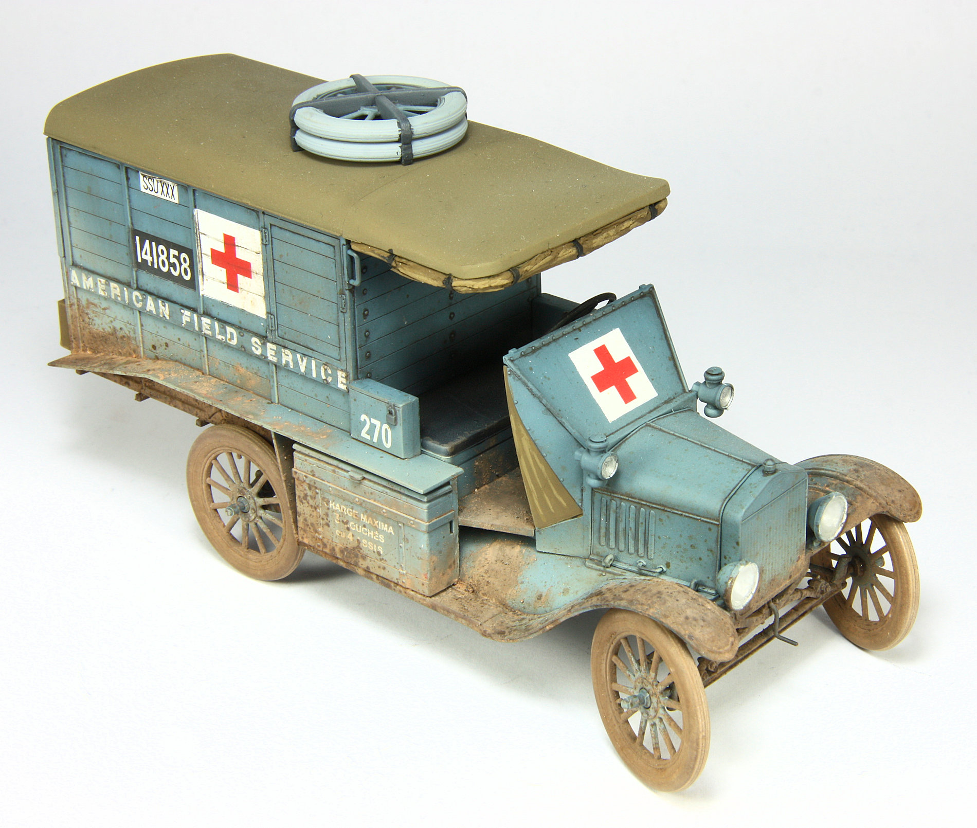 The Modelling News: Build review Pt. II: 1/35th scale Model T Ambulance ...