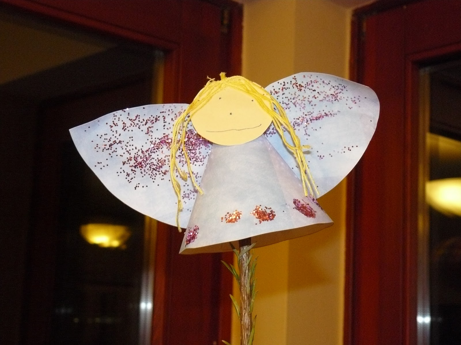 Mama Pea Pod: {Christmas Angel Tree Topper}