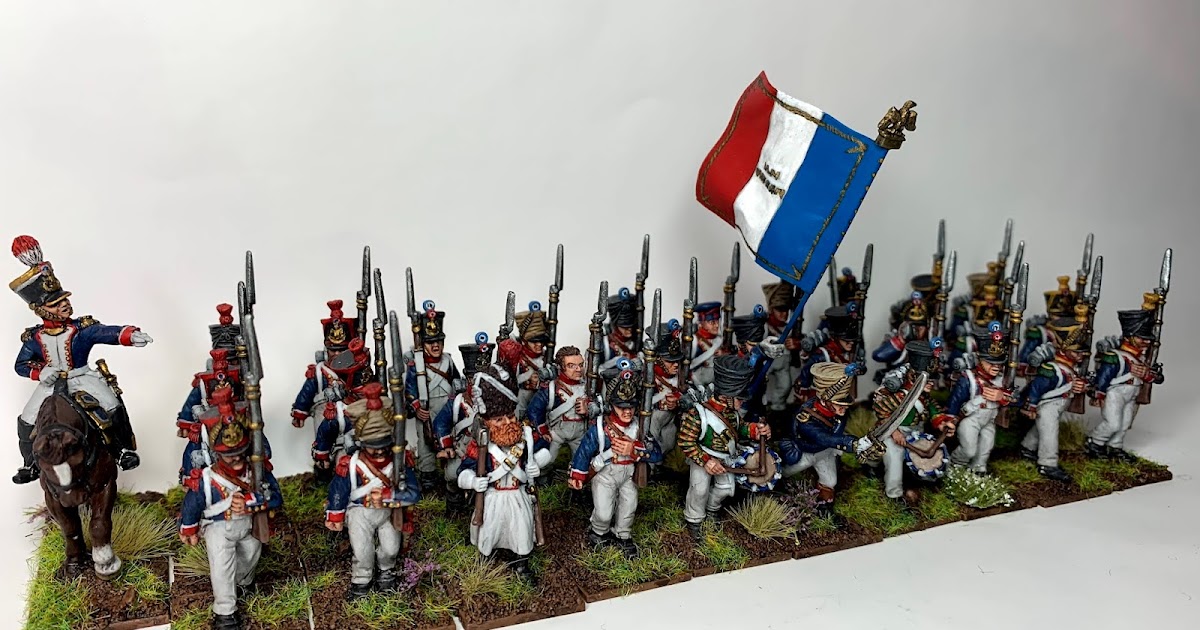 Blue Max Miniatures: French Line Infantry 1812 (campaign dress)