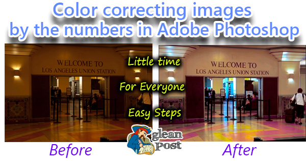 Color correcting images by the numbers in Adobe Photoshop
