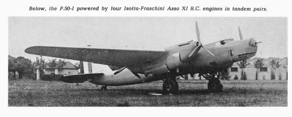 Italian Aircraft of WWII: PIAGGIO P.50