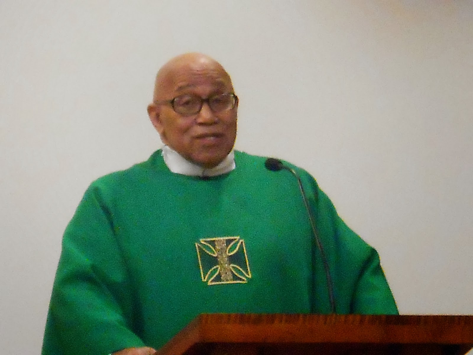 St. Elizabeth Catholic Church Blog: Fr. George Clements at Holy Rosary ...