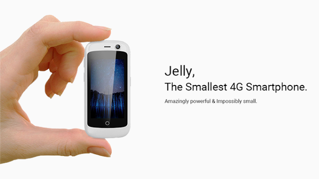 Meet Jelly, The Smallest 4G Smartphone by Unihertz, a Chinese Company