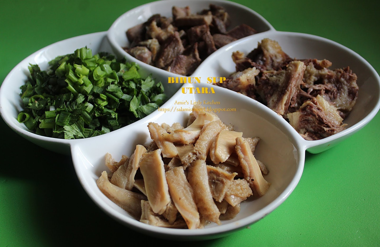 Resipi Bihun Sup Utara Yang Sangat Sedap! - Amie's Little Kitchen