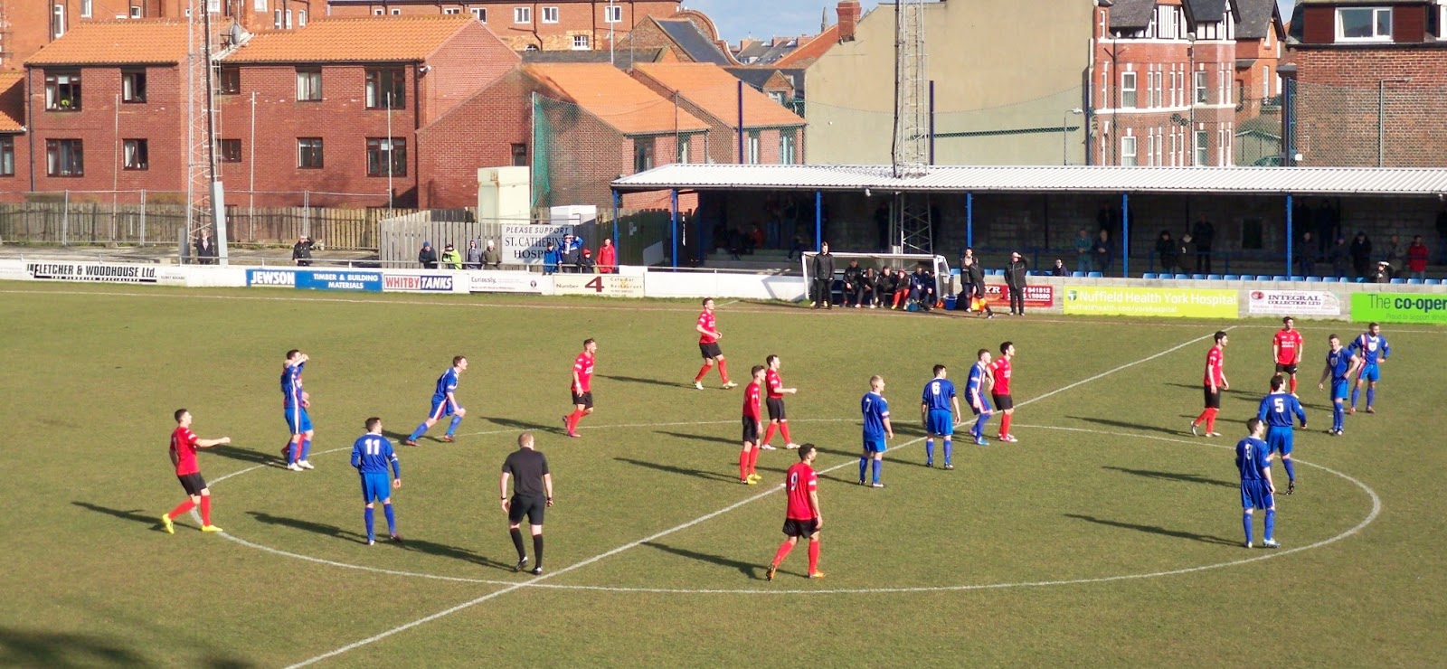 Football Grounds visited by Richard Bysouth: Whitby Town FC