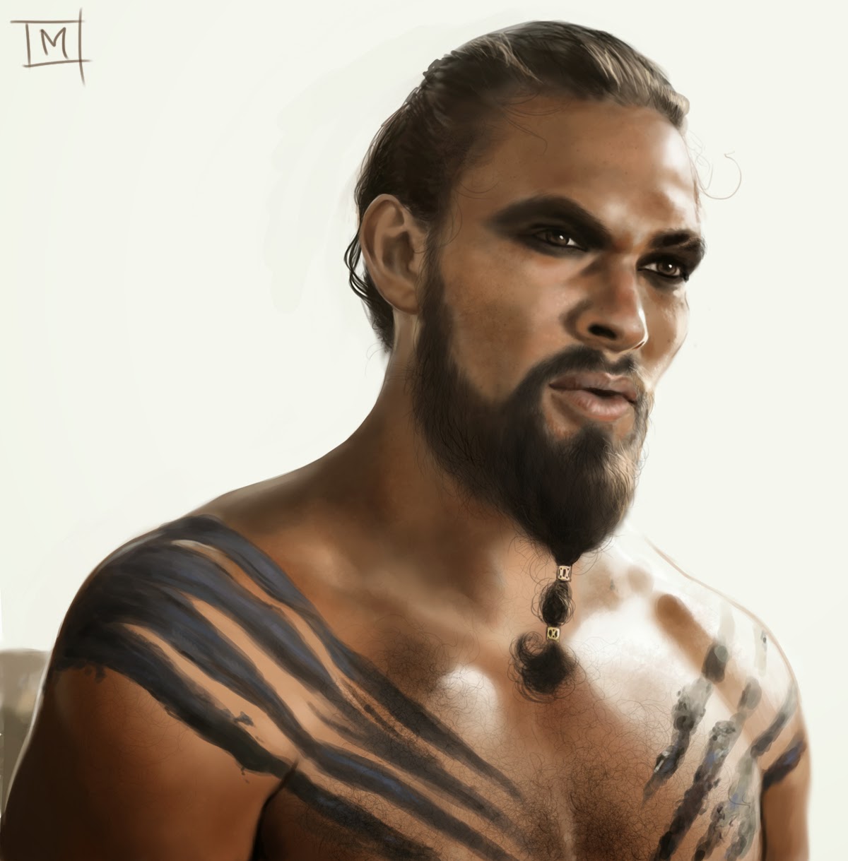 Game of Thrones Art: Game of Thrones Khal Drogo Art