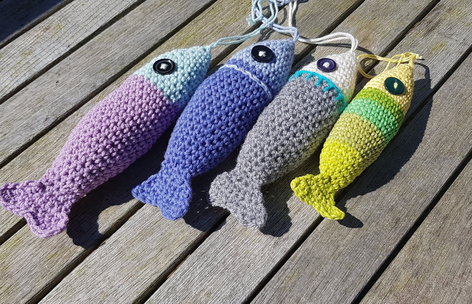 Chloe and Kato Crochet and Crafts: Catch of the Day - Crochet Hanging ...