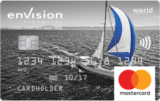 Envision Financial World MasterCard 信用卡简介