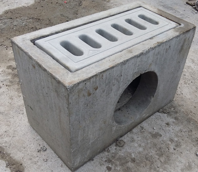 PRECAST COMPRESSED SLAB / CONCRETE GRATING: CATCH PIT