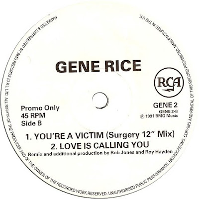 The Soul Vendor: Gene Rice - You're A Victim 1991