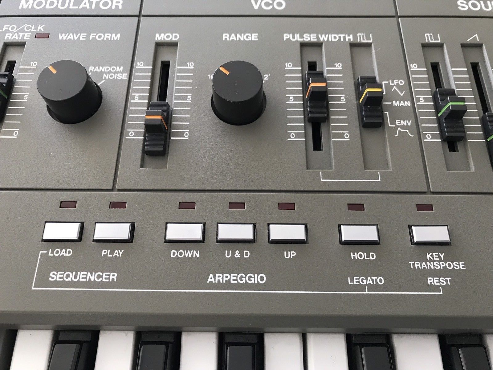 MATRIXSYNTH: Roland SH-101 Analogue Keyboard Vintage