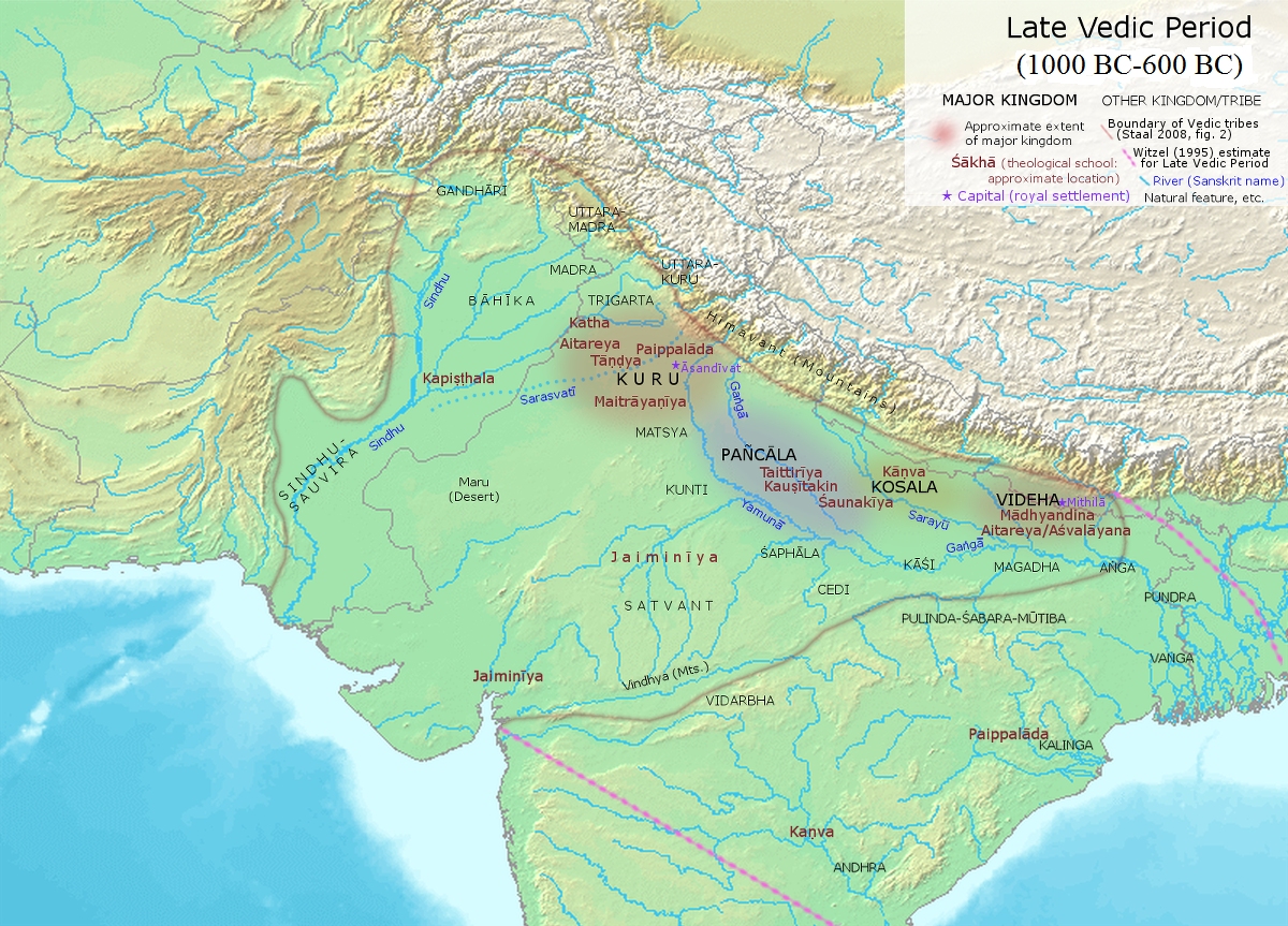 ANCIENT INDIA/VEDIC PERIOD/THE LATER VEDIC AGE/EPICS/RAMAYANA/MAHABHARATA/PURANAS ~ GENERAL ...