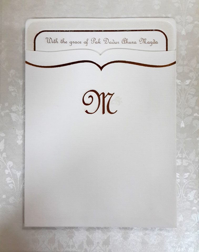 ZINIA JC : Navjote Invitation Card Designs By Zinia JC For The Parsi ...