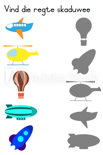 Stroom-op Akademie: Gratis Tema Werkkaarte: Lugvervoer