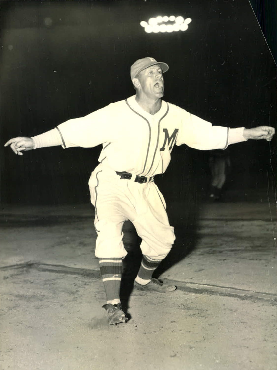 Borchert Field: Jolly Cholly as a Beer Barrel Man, 1951