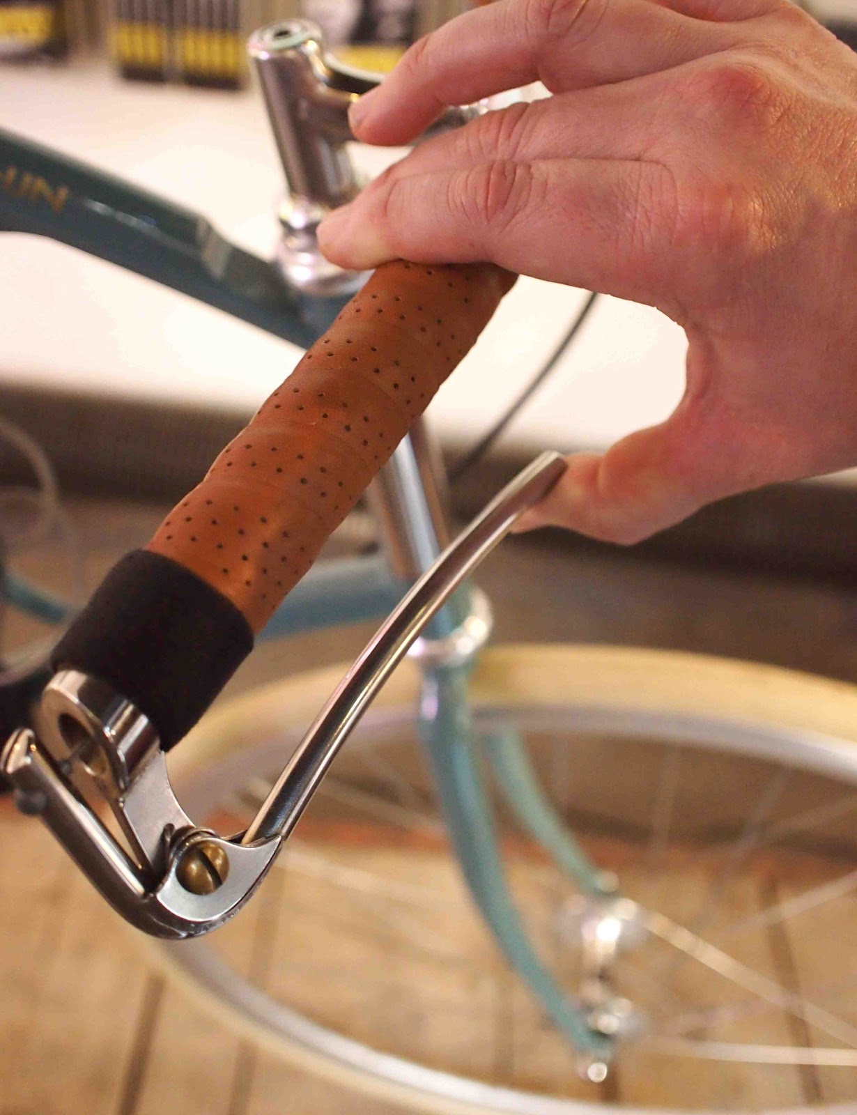 Got my inverted levers from India - packed in a hand sewn cotton bag ...