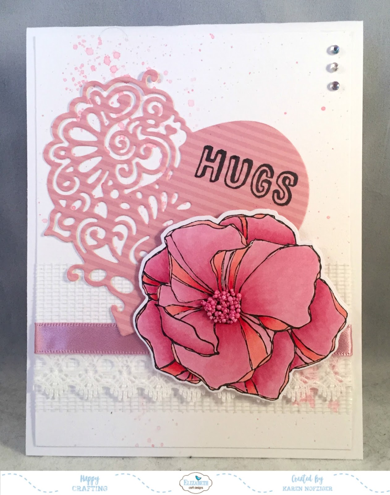 Craftily Yours: A Flower and a Hug