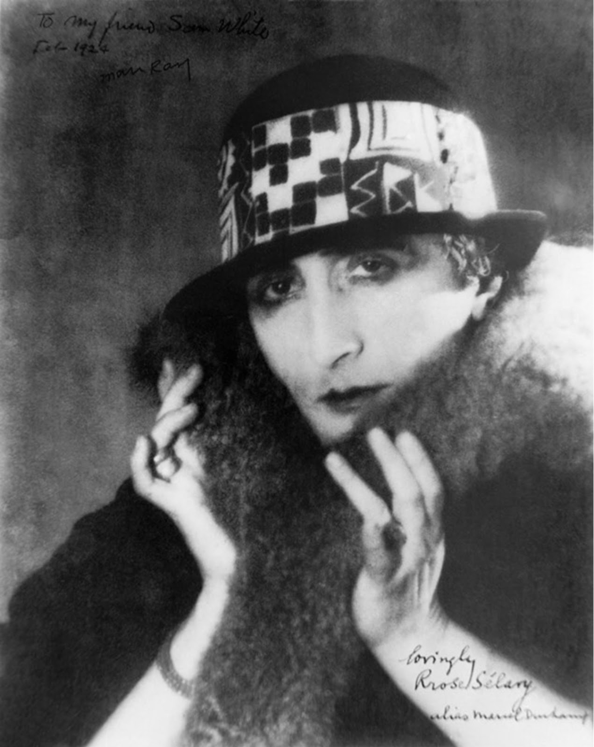 Portraits of Marcel Duchamp in Drag as Rrose Selavy, ca. 1920s ...