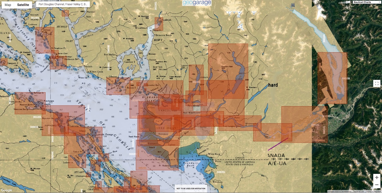 GeoGarage blog: Canada (CHS) layer update in the GeoGarage platform