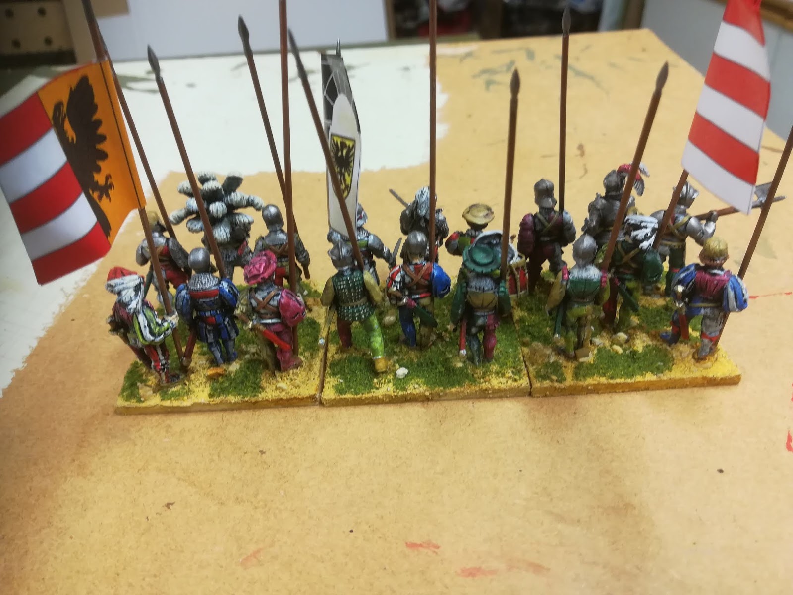 caveadsum 1471: Great Italian wars 37 landsknecht pikemen