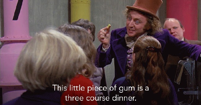 Willy Wonka & the Three Course Gum (#38)