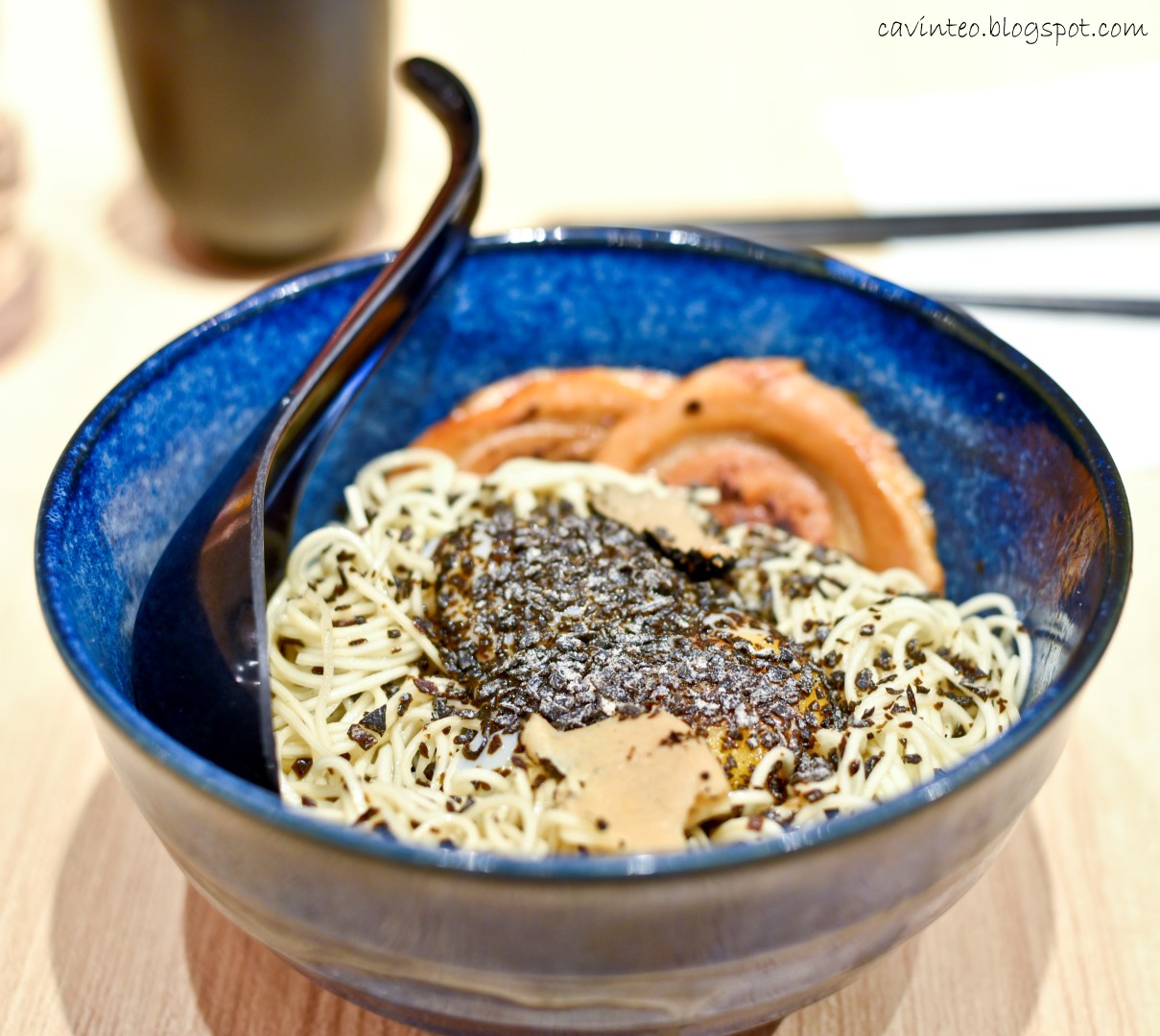 Entree Kibbles: Kanshoku Ramen Bar in Northpoint - Dry Truffle Ramen ...