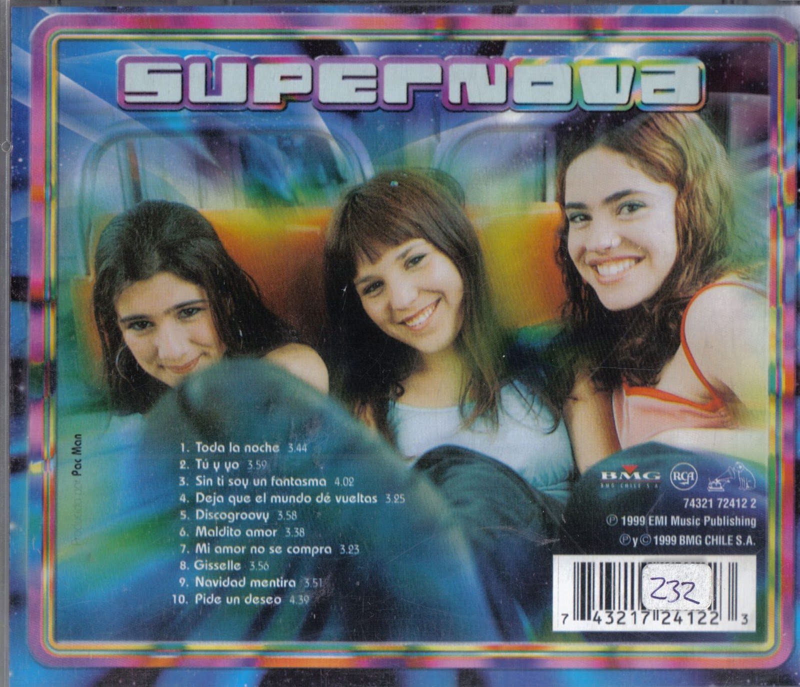 ROCKCHILENOS: SUPERNOVA (homónimo 1999) resubido