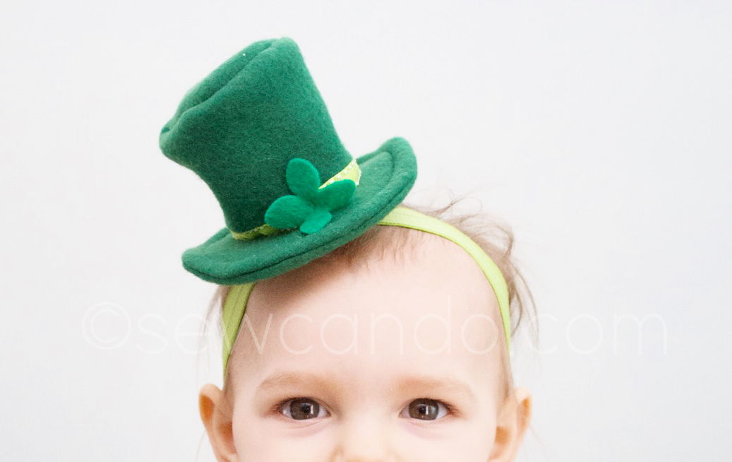 Sew Can Do: Limited Time FREE Pattern: Little Leprechaun Mini Top Hat