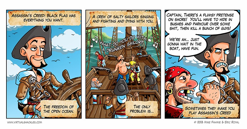 A leap of faith inside assassin's creed! |wizard of dork