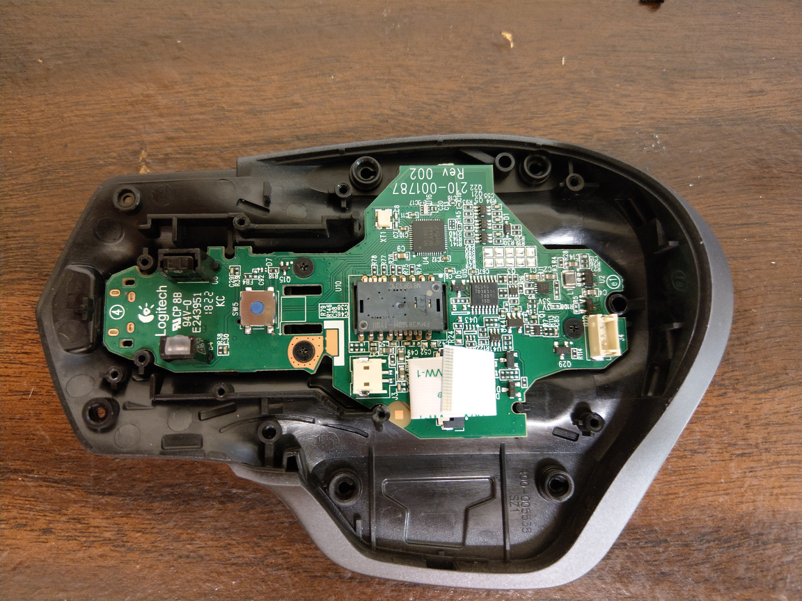 滑鼠 更換按鍵、拆解: 羅技 Logitech MX Master 2s 無線滑鼠 拆解 & 按鍵更換 歐姆龍 D2F-01F 微動開關 ...