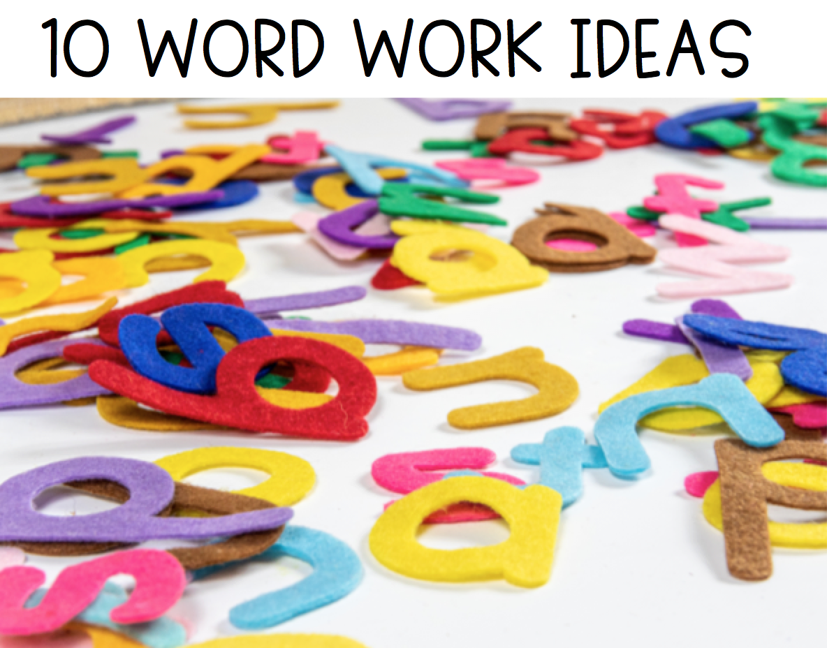 Teacher Tips: 10 Ideas for Word Work! | First Grade Buddies