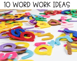 Teacher Tips: 10 Ideas for Word Work! | First Grade Buddies