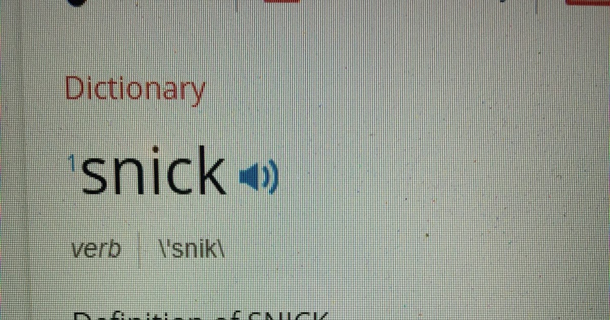 Erin's Rhewsings: The Saga of Snicked