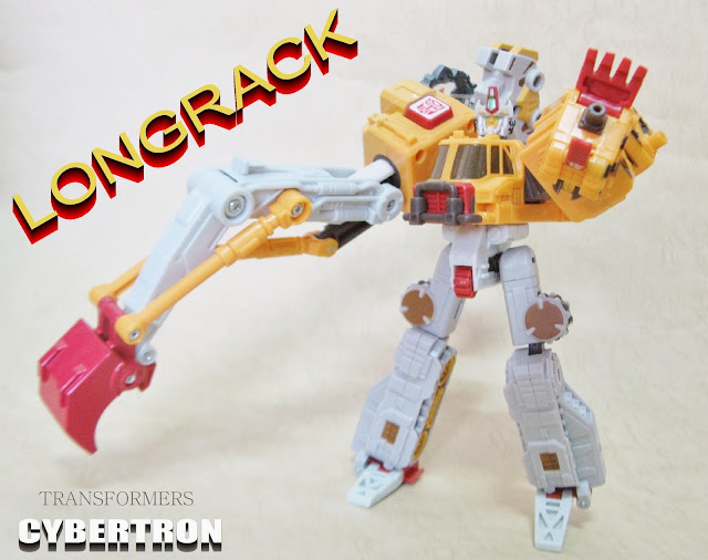 TRANSFORMERS CYBERTRON Deluxe class LONGRACK變形金剛銀河戰士豪華級長架